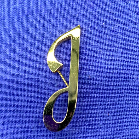 Avon | Jewelry | Vintage Avon Gold Tone Initial J Pin | Poshmark